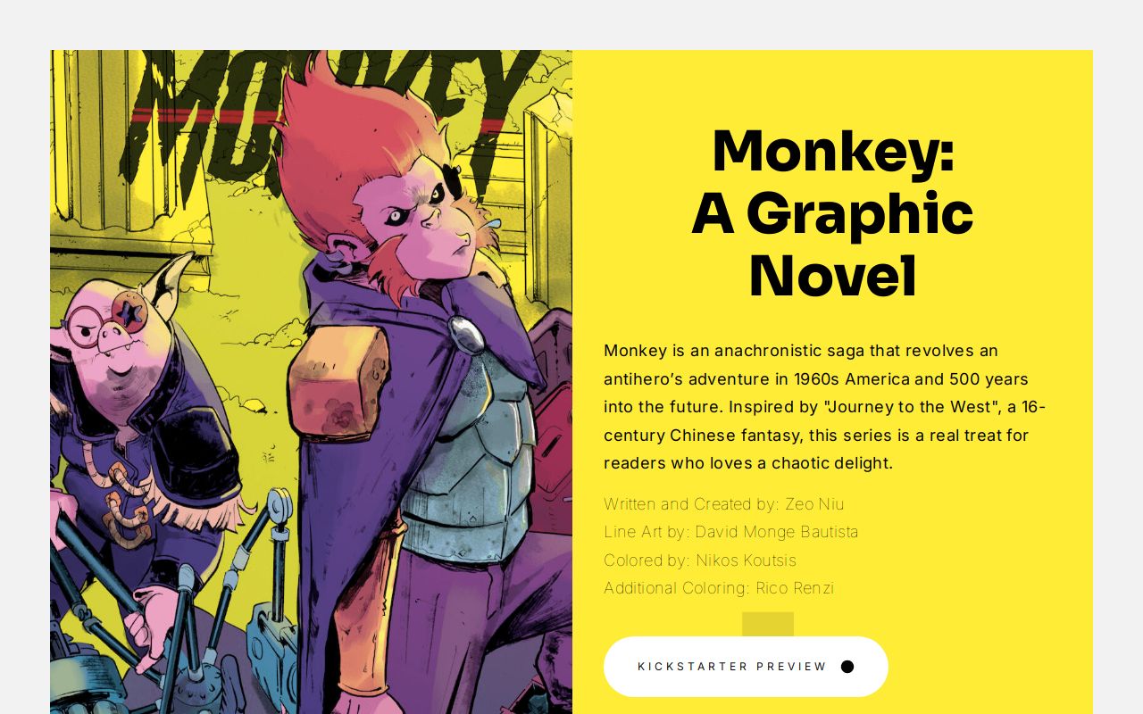 Monkey: A Graphic Novel